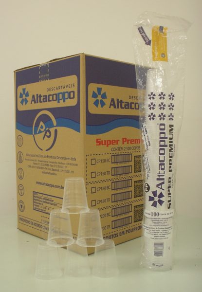 Copo Altacoppo Super Premium Transparente - Braslimpo Distribuidora